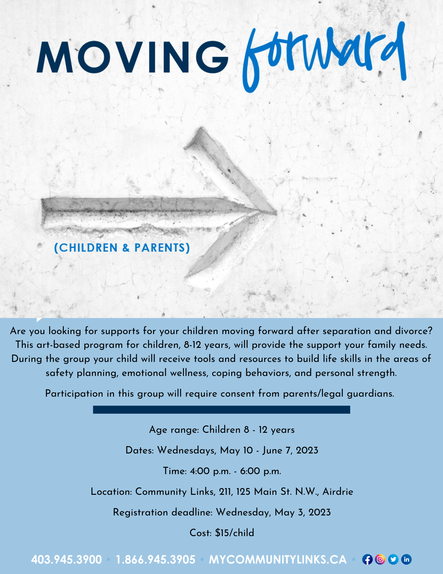 Community Links May 2023 Moving Forward - Families - Town of Irricana