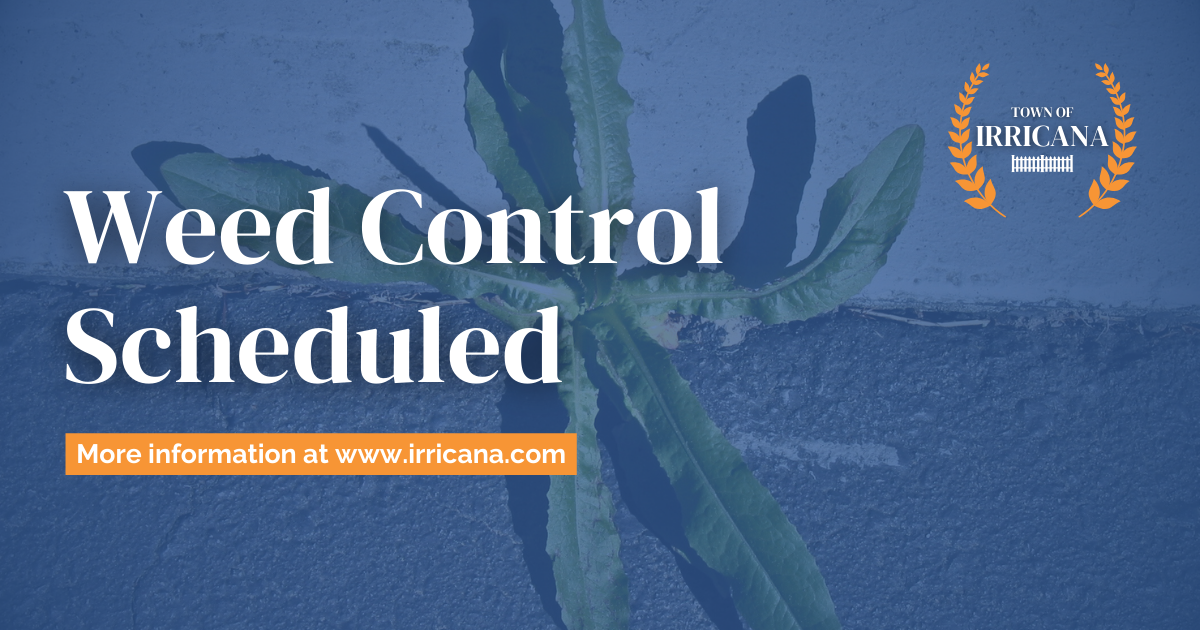 Weed Control 2024 - Town of Irricana
