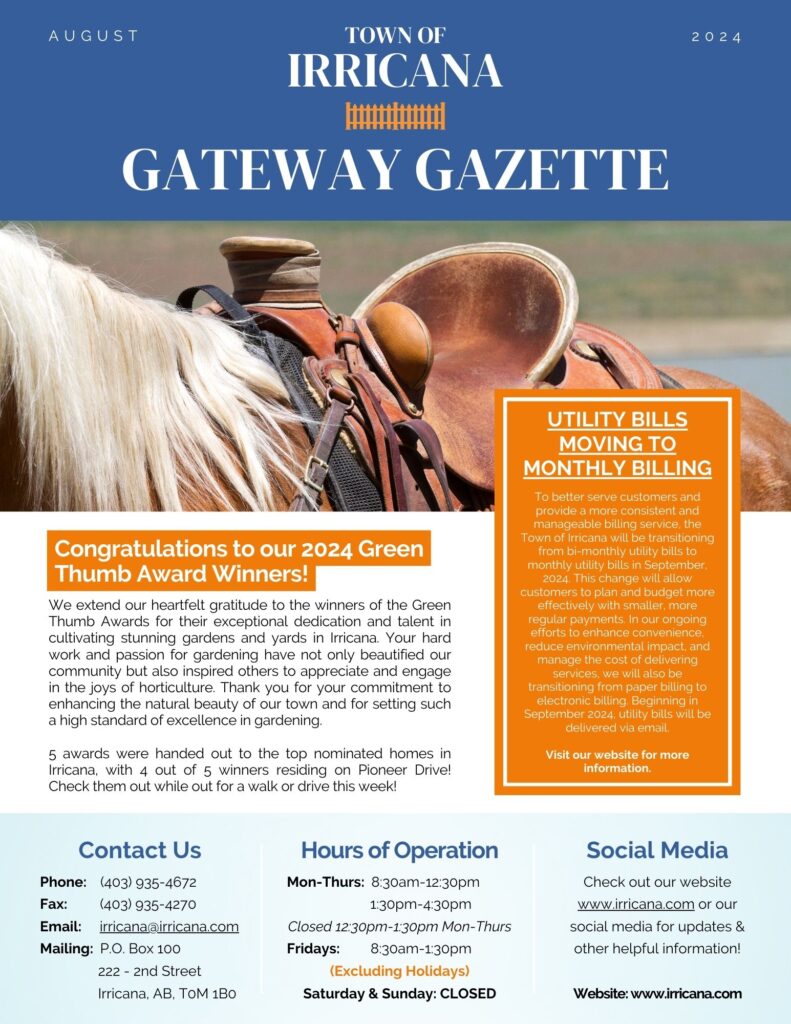 Home - Town of Irricana