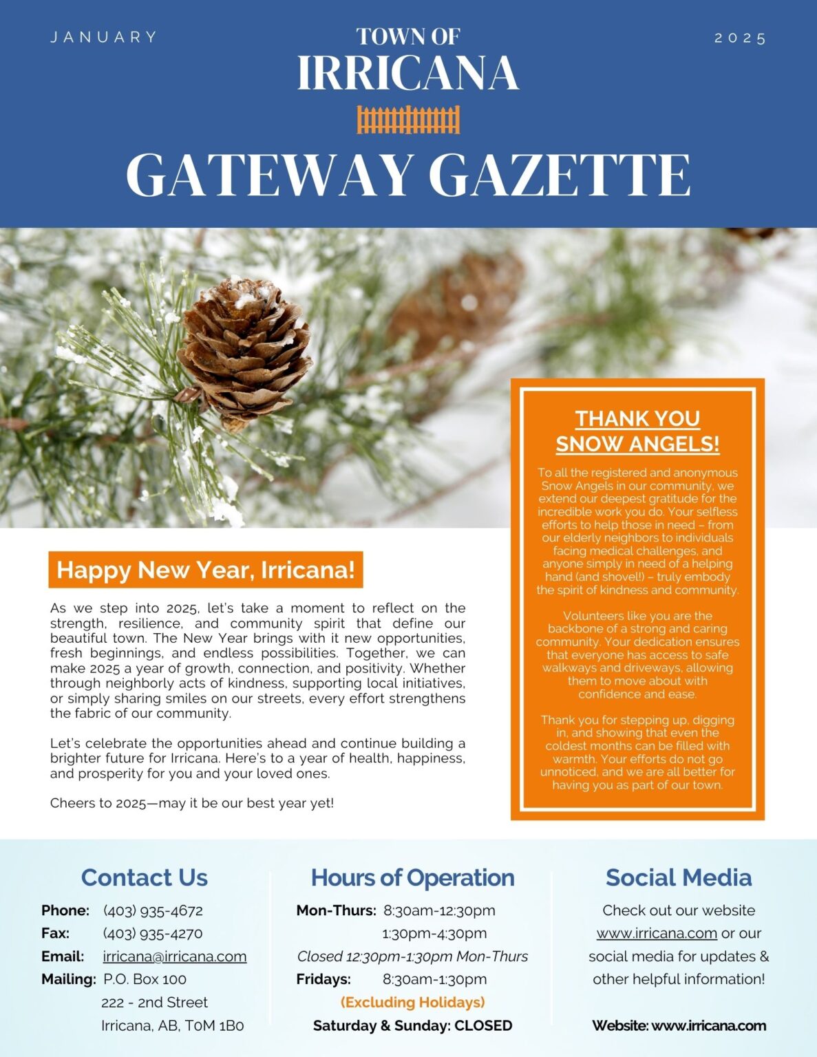 Home - Town of Irricana